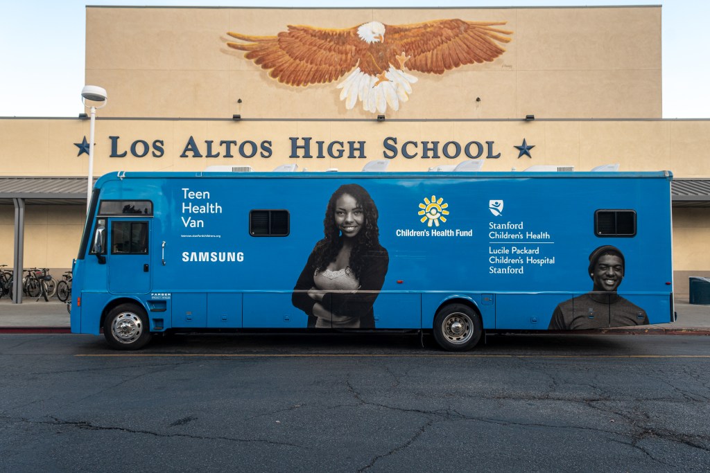 Stanford Children’s Teen Health Van offers free healthcare services to ...